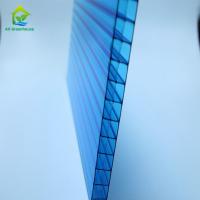 China Double Wall 8mm Polycarbonate Greenhouse Panels Lightweight Plastic Board for sale