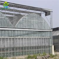 China Heavy Duty Glass Hydroponic Nursery Greenhouse For Vegetables for sale