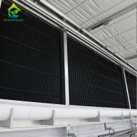 China Glass Cover Blackout Multi Span Greenhouse Gutter Connect Strawberry Plant Greenhouse for sale