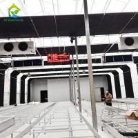 China Medical Herb CBD Gable Light Deprivation Greenhouse Multispan Gutter Connect Greenhouse for sale