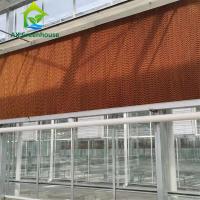 China Commercial Multi-Span Venlo Glass Greenhouse with Hot Galvanized Steel Frame and Triangle Roof Molding for sale