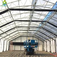 China Hot Galvanized Steel Commercial Light Deprivation Greenhouse for Hemp Cultivation for sale