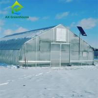 China Customized PC Sheet Hydroponic Garden Greenhouse For Lettuce for sale