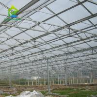 China Hot DIP Galvanized Steel Structure PC Sheet Greenhouse For Orchids Plants for sale