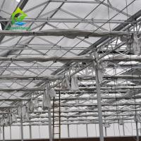 China Hot DIP Galvanized Steel Structure PC Sheet Greenhouse For Orchids Plants for sale