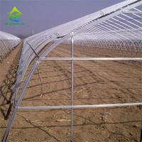 China 8x30m Tomato Poly Tunnel Greenhouse 150-200micron Plastic Film Tomato Greenhouses for sale