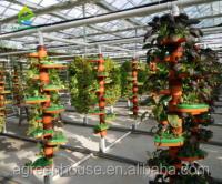 China Food Grade 3.0-5.0mm Thick PVC NFT Hydroponic Gutter For Strawberries for sale