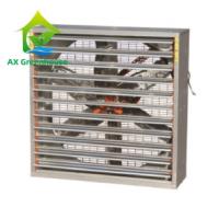 China Custom Shutter Mount Exhaust Fan Greenhouse Cooling System 1220*1220*400mm for sale