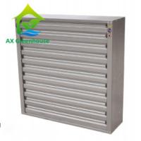 China 1100*1100*400mm 15cm Wet Wall Exhaust Fans Greenhouse Cooling System for sale