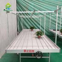 China Ebb And Flow Greenhouse Rolling Bench For Seeding Vertical Grow for sale