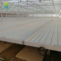 China ABS Hydroponic Greenhouse Rolling Benches 70cm Height Plant Nursery Benches for sale