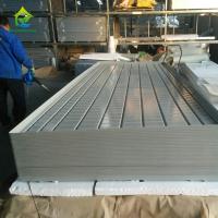 China Movable Agriculture Hydroponic Rolling Benches 4x4 4x8 Flood And Drain Table for sale