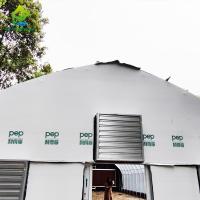China Manual Single Span Light Deprivation Greenhouse 30ft*100ft For Medicinal Plants for sale
