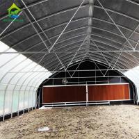 China Manual Single Span Light Deprivation Greenhouse 30ft*100ft For Medicinal Plants for sale