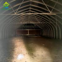 China Customized Cannabis Light Dep Solutions Electric Film Roller Blackout Greenhouse for sale