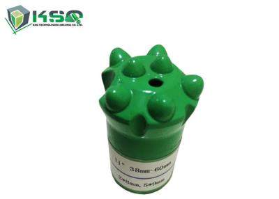 China Diameter 40mm 11 Degree Cost-effective Tapered Drill bit Ballistic Button Drill Bit with Short Skirt for sale