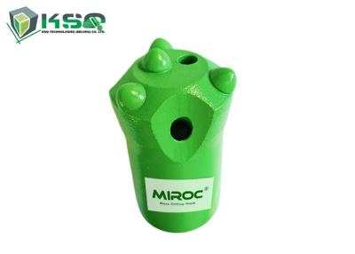 China 38mm Carbide Rock Drill Bits 6 Degree Taper Drill Mining Bit Lower Consumption for sale