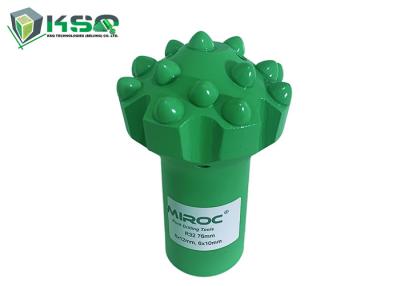China R32 76mm Top Hammer Drill Bits Dome Drill Bit  Wear Resistant  For Drifting And Tunneling for sale