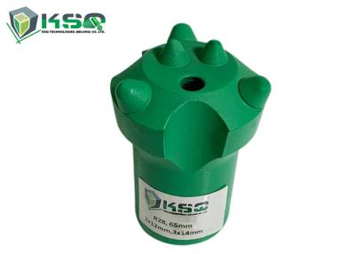 China Hole Drilling Carbide Top Hammer Drill Bits  Diameter 65mm R28 Low Breakage for sale