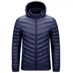 China knitted clothin Reversible Goose Down Jacket Mens Puffer Jacket Motorcycle Jacket for sale