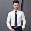China 2022 wholesale slim solid shirts men's long sleeve casual shirt custom shirt with high quality for sale