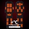 China Winter Men Warm Electric Heating Suit Set Heating USB Heated Thermal Underwear for sale