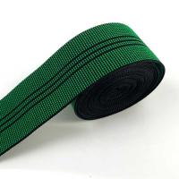 China 5 CM Green Adjustable Strap Webbing Band  High Elasticity Elastic Band for Sofa for sale