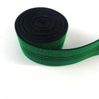 China 5 CM Green Adjustable Strap Webbing Band  High Elasticity Elastic Band for Sofa for sale