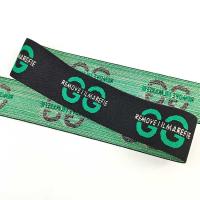 China Decoration Double Sided Elastic Jacquard New Pattern Elastic Band Color Fancy Design Elastic Band for sale