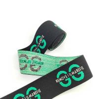 China Decoration Double Sided Elastic Jacquard New Pattern Elastic Band Color Fancy Design Elastic Band for sale
