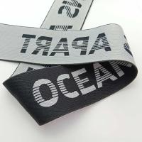 China Sustainable Customized Printed Jacquard Sewing Band Elastic Tape Waistbands for Underwear Briefs for sale