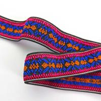 China Soft Durable Customized Pattern Color Underwear Waistband Jacquard Elastic Band for sale