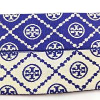 China Garment Accessories Webbing Belt Woven Webbing For Clothing Silver Elastic Band Polyester Webbing for sale