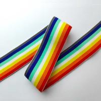 China 4 cm Customized Elastic Waistband Jacquard Elastic Band Custom Elastic Webbing for Underwear for sale