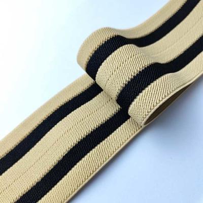 China Color Stripe Foldable Thickened High Strength Elastic Band for sale