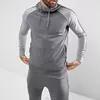China Custom Mens Muscle Fit Tracksuits Running Jogger Wear Poly Gym Apparel Tracksuit Adults Sport Tracksuit for Men for sale