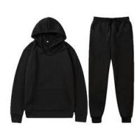 China Two Piece Set Men Hoodies Pants Autumn Winter Hooded Sweatshirt Sweatpants Men Pullover Hoodie Unisex Sweatpants and Hoodie Set for sale