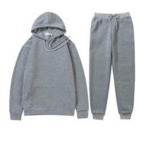 China Two Piece Set Men Hoodies Pants Autumn Winter Hooded Sweatshirt Sweatpants Men Pullover Hoodie Unisex Sweatpants and Hoodie Set for sale
