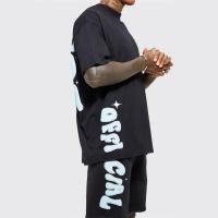 China Summer Men&prime;s Shirt Shorts Set Plain Casual Towel Fabric Shirt Vacation Beach Clothing Outfit Two Piece Men&prime;s Tracksuit Set for sale