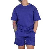 China Design Streetwear Mens Windbreaker Nylon Tracksuit Custom Logo Two Piece Short Set for sale