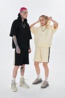 China Wholesale Men&prime;s Embroidery Tracksuit Summer Men Short Trucksuit Set for sale