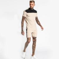 China 2023 Cotton Man Tracksuit Sportwear Set for Summer for sale