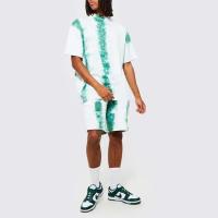 China Flexible Casual  Two Piece Suit Short Sleeve Digital Printing for sale
