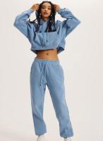 China Custom Casual Tracksuit Oversized Sweatshirt Training Wear Plain Dyed for sale