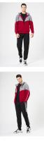 China Large Size Casual Tracksuit Hooded Sports Leisure Sports Suit for sale