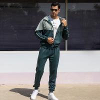 China Large Size Casual Tracksuit Hooded Sports Leisure Sports Suit for sale