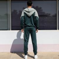 China Large Size Casual Tracksuit Hooded Sports Leisure Sports Suit for sale