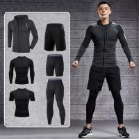 China Anti Pilling Casual Jogging Suits Plain Dyed Training Sportswear Sets for sale