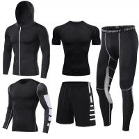 China Anti Pilling Casual Jogging Suits Plain Dyed Training Sportswear Sets for sale