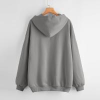 China Over Sized Casual Bulk Hoodies for Women Drawstring Clothes Custom Logo Women&prime;s Zip up Hoodies for sale